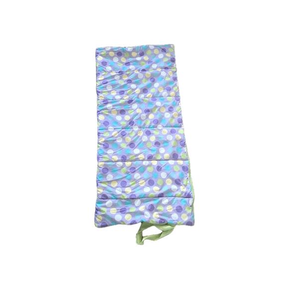 Circo | Bedding | Circo Girls Lime Green Purple Polka Dot Sleeping Bag ...
